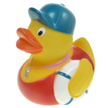 Badeente Bernie Bademeister - Badeenten