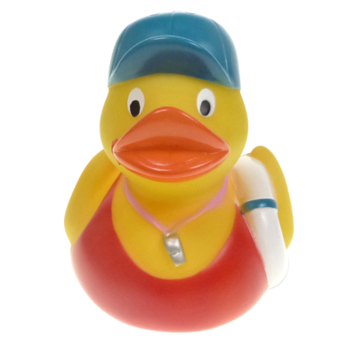 Badeente Bernie Bademeister - Badeenten