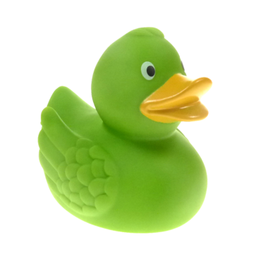 Badeente Gregor Grün - Badeenten