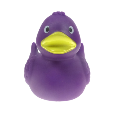 Badeente Gregor Lila - Badeenten