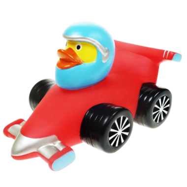 Badeente Red Racer Duck - Badeenten