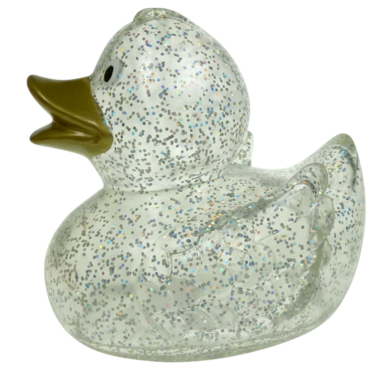 Badeente Gladys Glitter - Badeenten