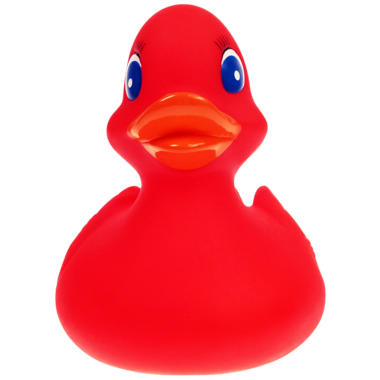 Badeente Agathe Rot - Badeenten