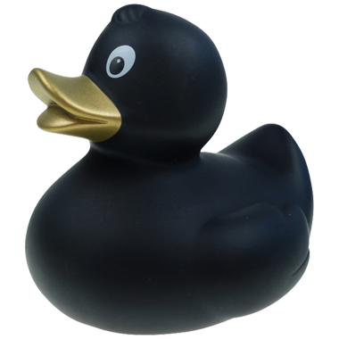 Badeente Grace mit goldenem Schnabel - Badeenten